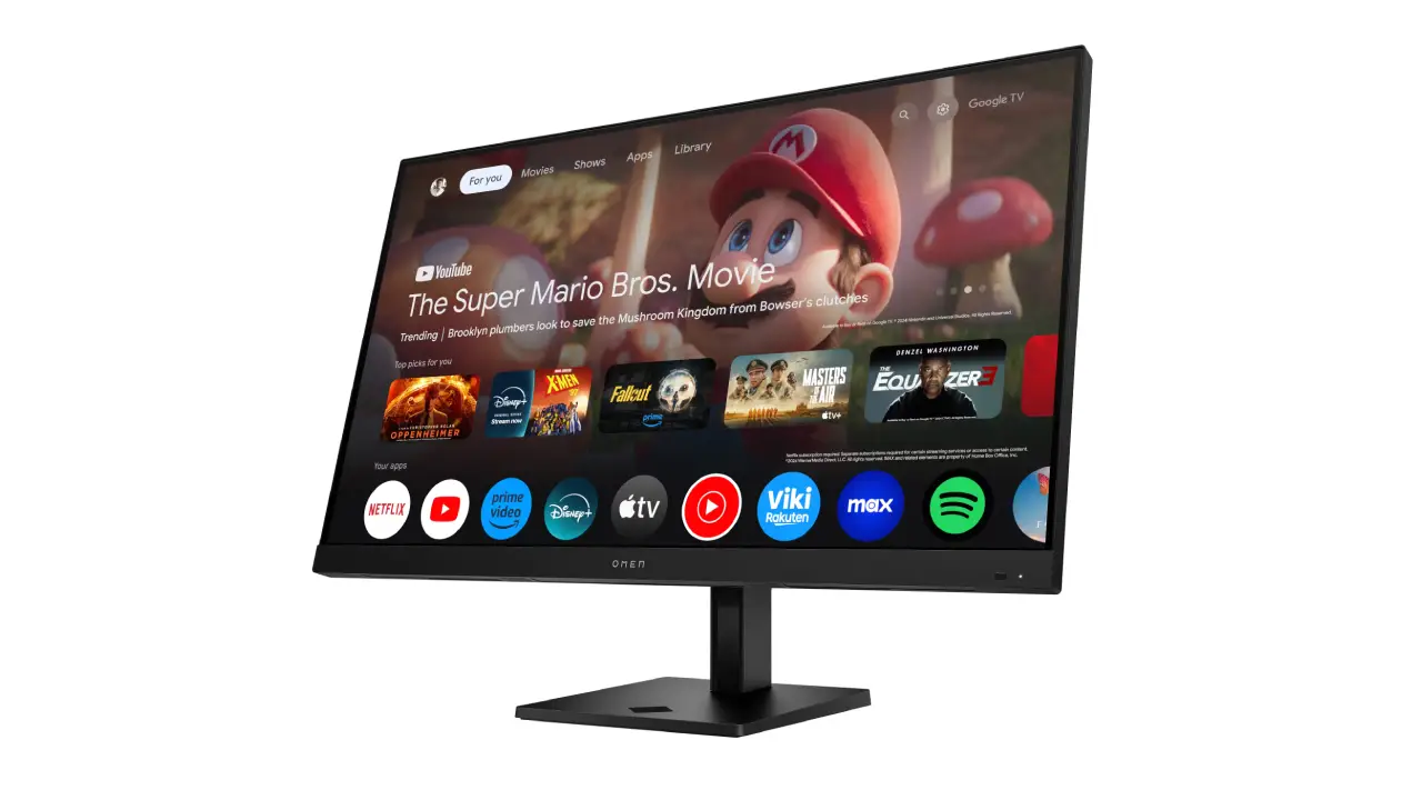 HP Omen 32x: 4K oyun ve Google TV deneyimini buluşturan akıllı